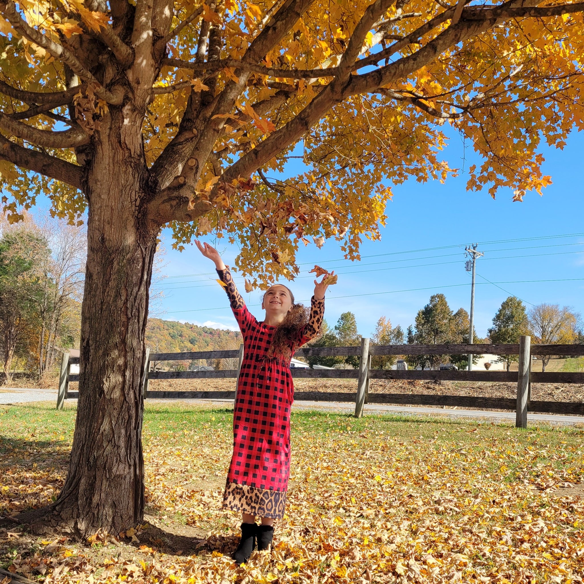 Girl's Buffalo Plaid Alyssa Dress – Sweet Modesty Apparel